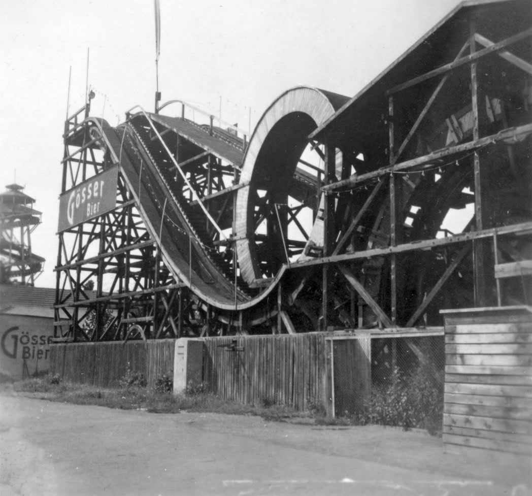 File:LoopingbahnPraterVienna1950sView.jpg - HighestBridges.com