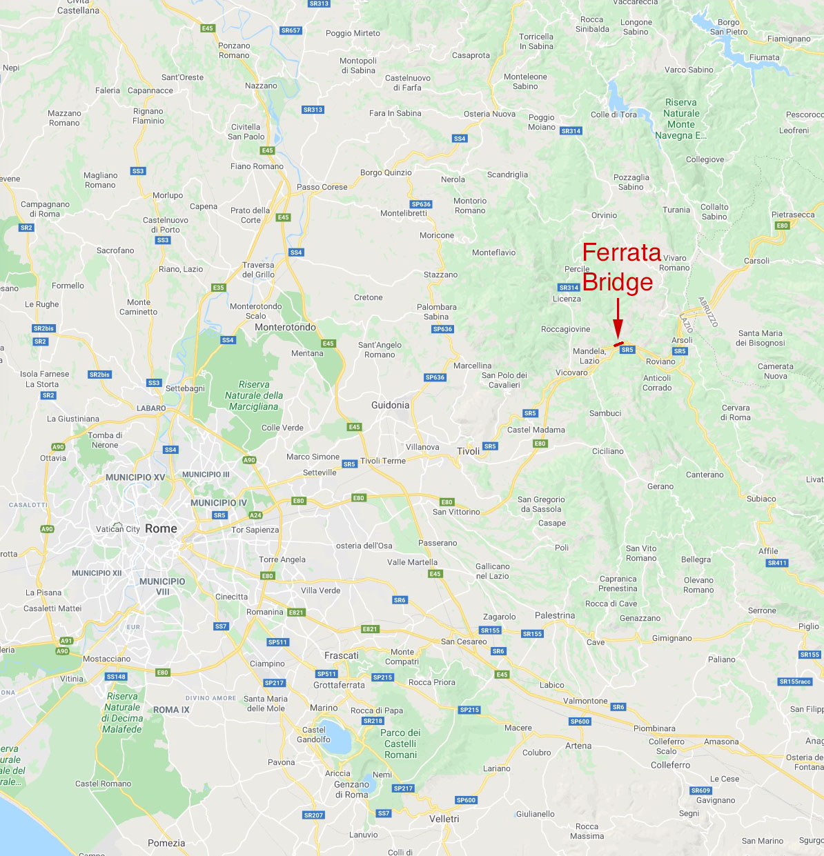 Ferrata Bridge - HighestBridges.com