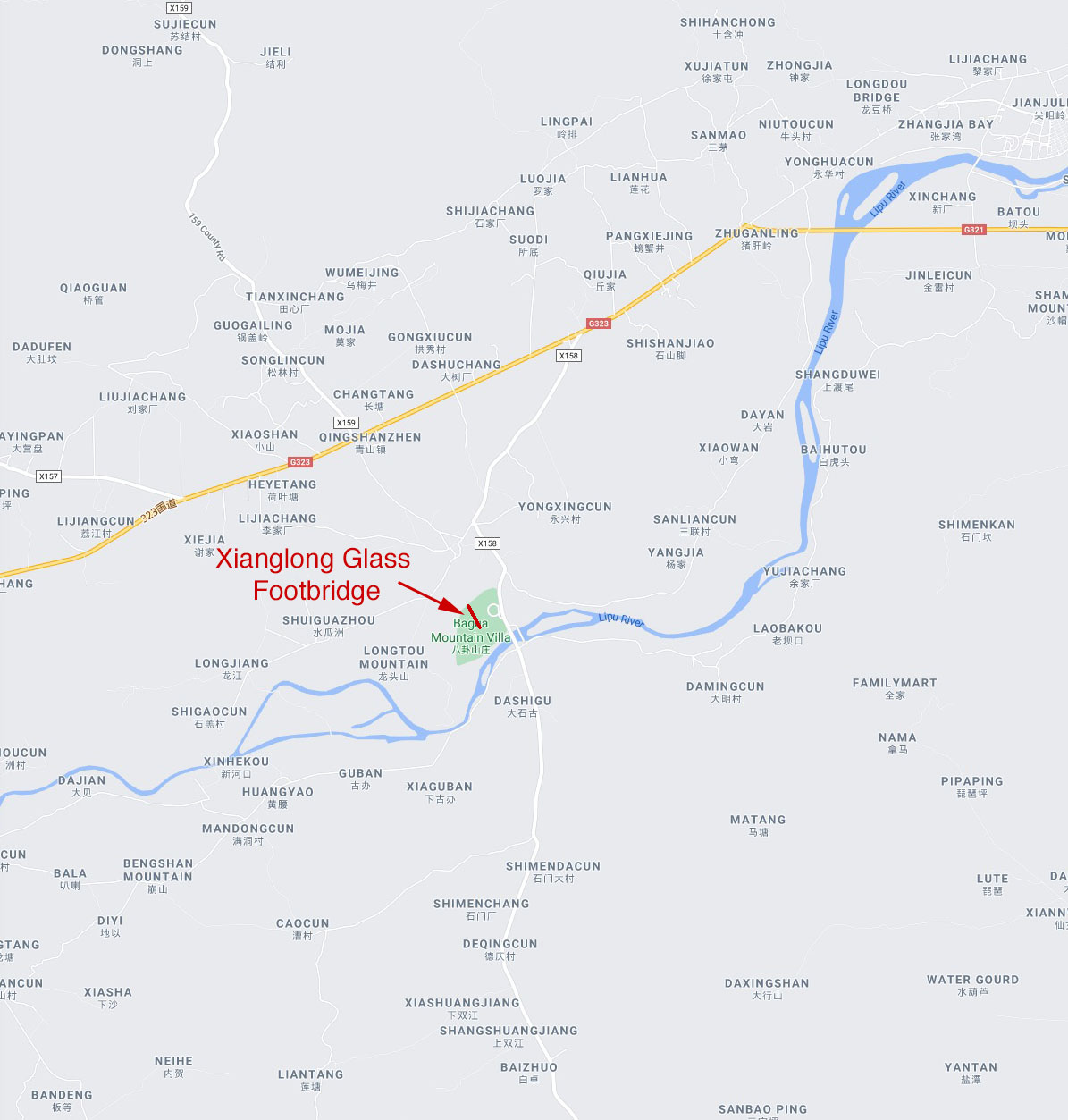 Xianglong Glass Footbridge - HighestBridges.com