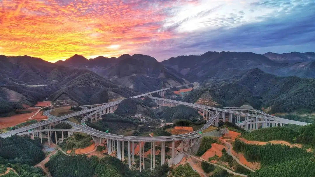 Tian'e Interchange Bridge - HighestBridges.com
