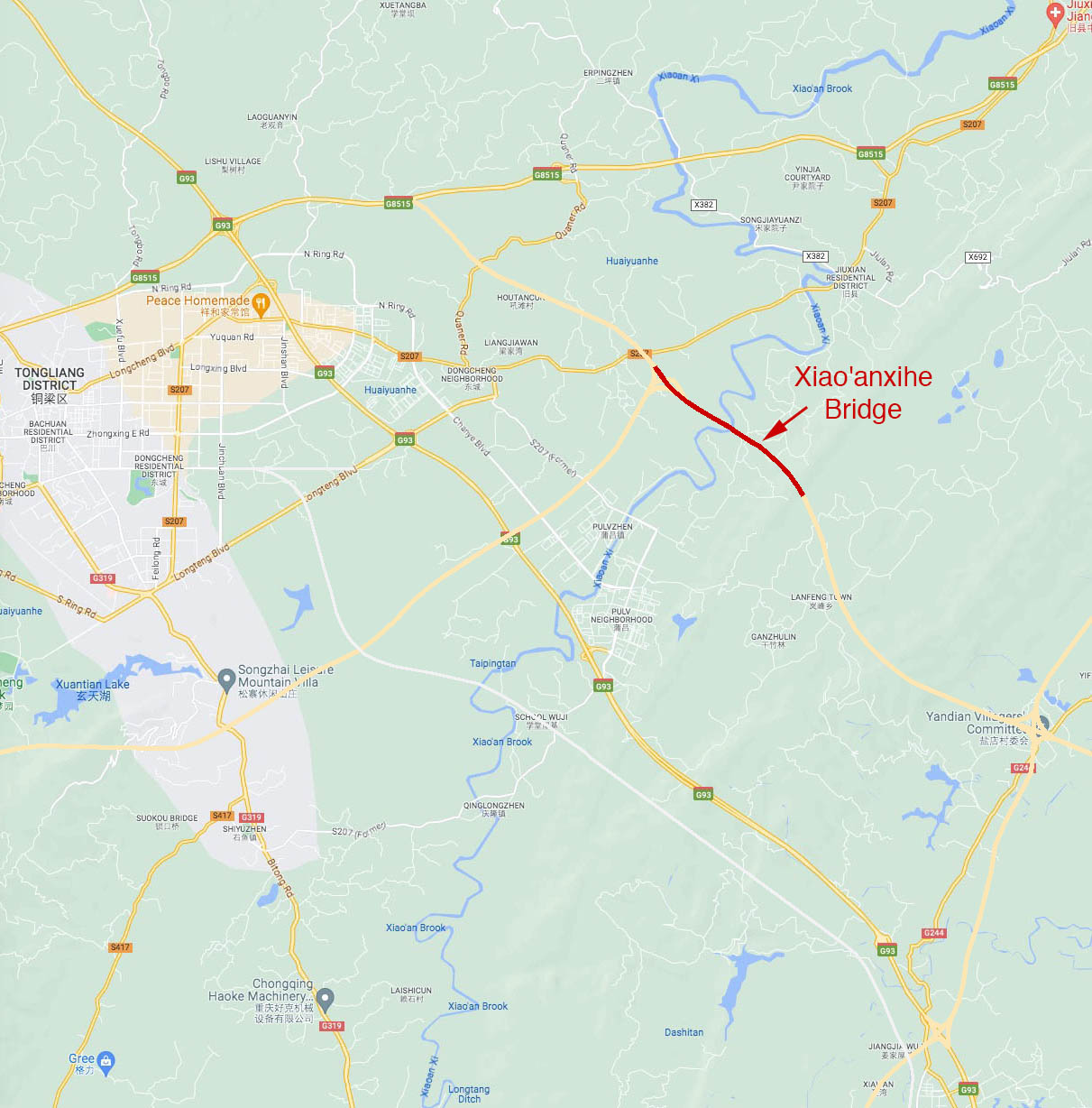 Xiao'anxihe Bridge - HighestBridges.com